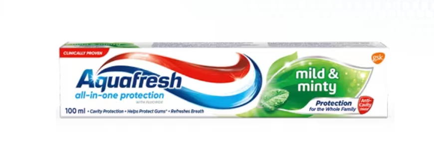 Aquafresh Toothpaste mild & Minty 100 ml – coolcurl