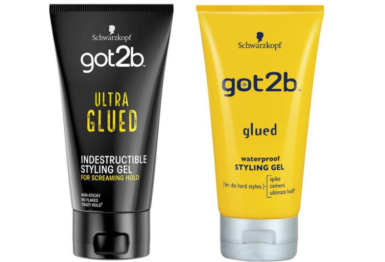 Schwarzkopf got2b glued waterproof gel & Schwarzkopf Got2b gel ultragl ...