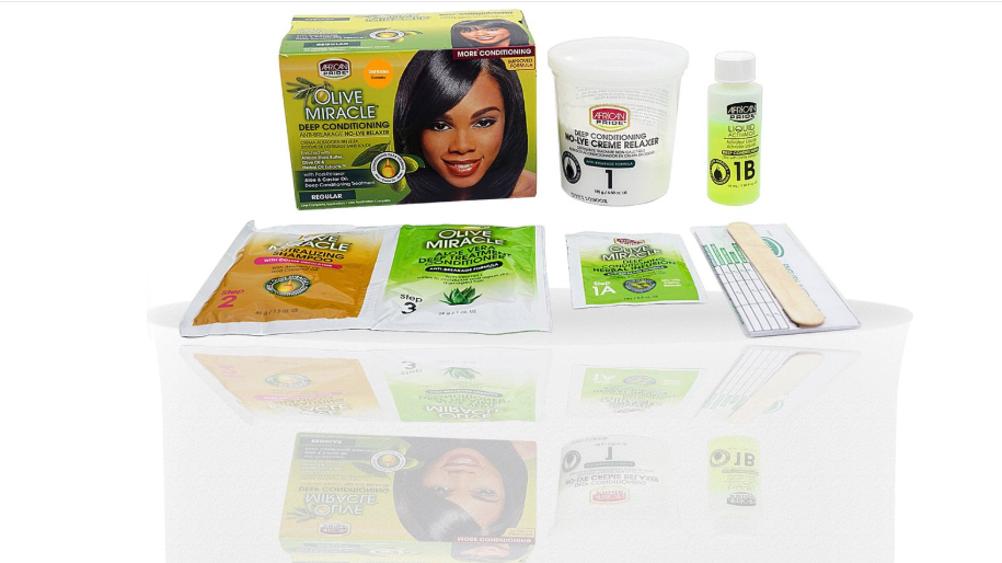 AFRICAN PRIDE - OLIVE MIRACLE - RELAXER KIT REGULAR – coolcurl