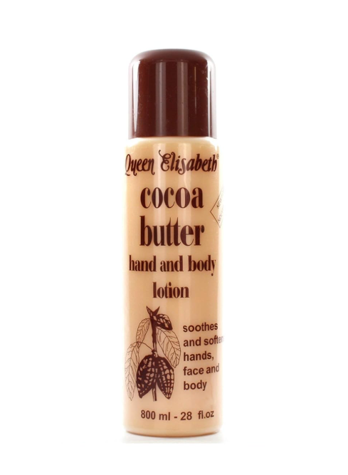 Queen Elizabeth Cocoa Butter Hand and Body Lotion 800 ml – coolcurl
